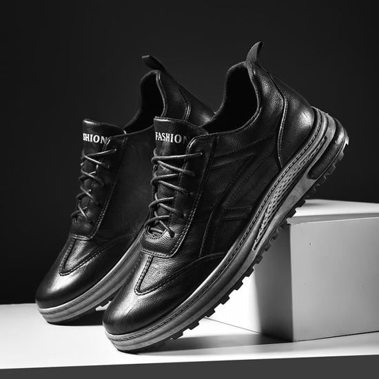 Chaussures de ville homme-Classique de la mode- Noir Noir - Cdiscount ...
