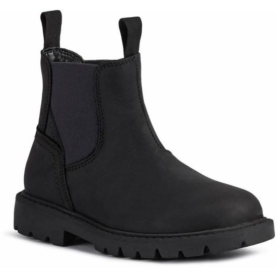 Geox - Bottines SHAYLAX - Garç Noir / bleu marine - Cdiscount Chaussures