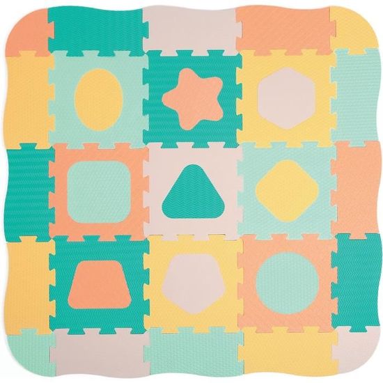 Ehskzjh Tapis De Sol Pour Bébé - Dalles Épaisses En Mousse Avec Rebords ...