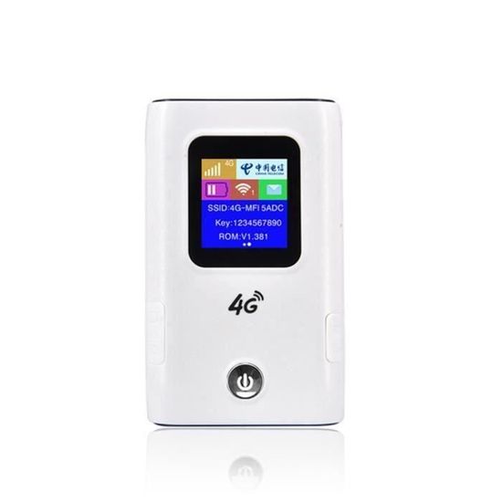 Routeur WIFI Portable 4G LTE MF905C - VHV - 6000MAh - TDD FDD - 150Mbps - Modem Mobile de Poche ...