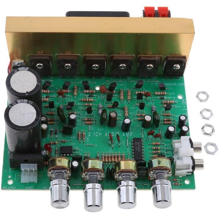 1Pack Audio Amplifier Board Module D'ampli Stéréo 2.1 Canaux 100W ...