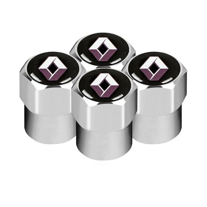 Bouchon de valve Renault - Chrome - Cdiscount Auto