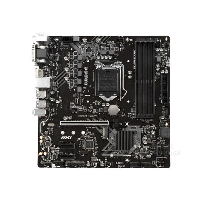 Carte mère MSI B550-A PRO AMD B550 Socket AM4 4xDDR4 SDRAM 128 Go ATX - Cdiscount Informatique