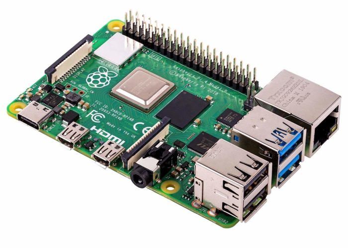Barebones Raspberry pi - RPI4-MODBP-8GB - 4 modeles B (8 Go ...