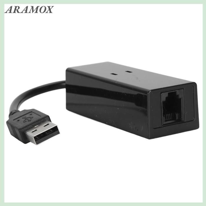 ARAMOX USB 56K External Modem Plug and Play - 10/8/7/Vista/XP, LINUX ...