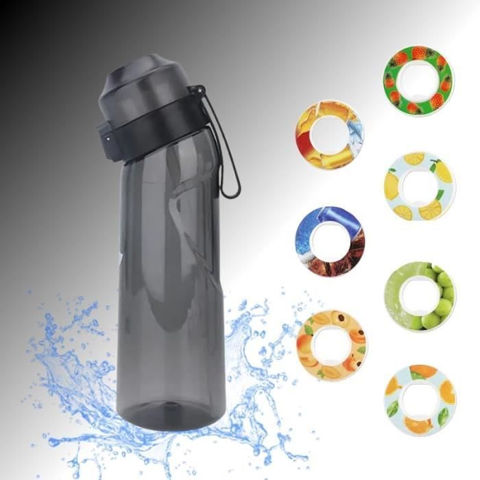 Air Gourde, avec 7 Pods, 650ML, Capsules de Saveur, Bouteille d'eau ...