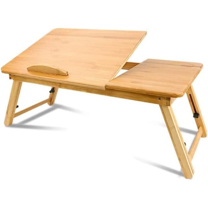 ZXQZ Zhuozi Table pliante rectangulaire, réglage de l'angle, pliage ...