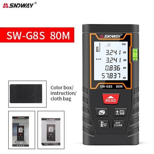 SW-G8 - Mini télémètre Laser Rechargeable, télémètre électronique ...