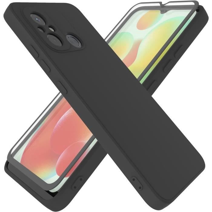 Coque Pour Xiaomi Redmi 12C - Redmi 11A (6,71") Avec Verre Trempé Écran ...