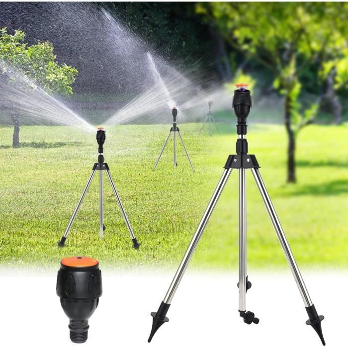Arroseur Rotatif Avec Trépied Pour Pelouse De Jardin, Arroseurs D'Eau ...