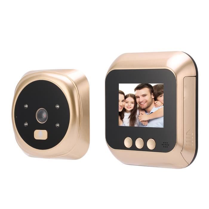 Judas de porte intelligent avec caméra HD IPS et vision nocturne ...