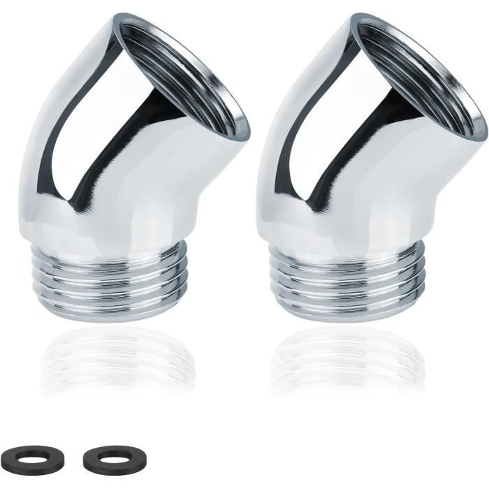 2 Pièces 1-2 Pouce Douche Adaptateur, Connecteur De Douche Adaptateur ...