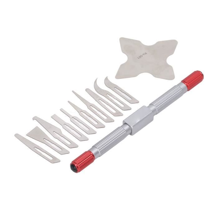 EJ.life Couteau artisanal Craft Knife Precision Hobby Set Professional ...