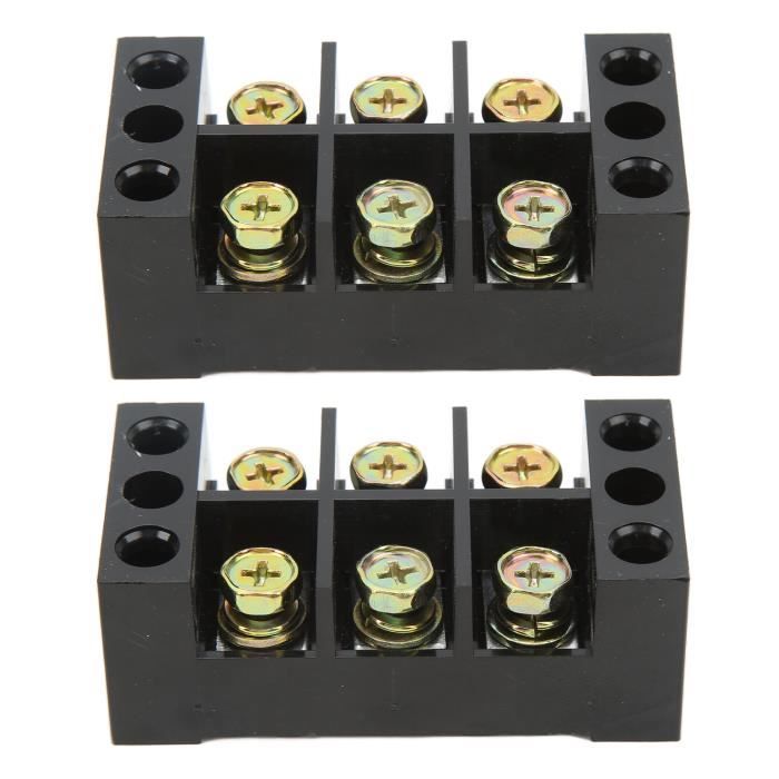 EJ.life Bornier de circuit de terre Bloc de bornier grand courant ...