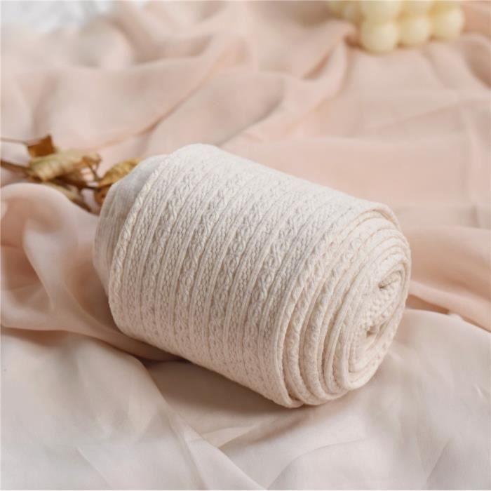 Collant,Collants torsadés tricotés pour femmes et filles, en coton rayé ...