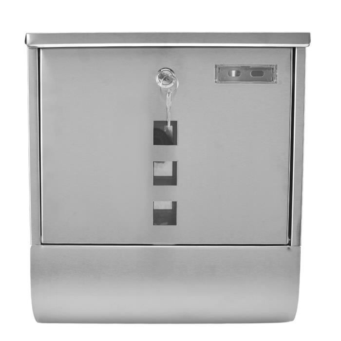 Omabeta Boîtes de poste Boîte aux Lettres Européen Fente Étroite Boîte ...