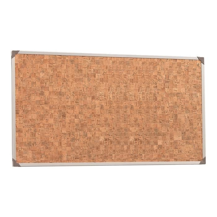 Tableau liège 150x90cm cadre alu - Cdiscount Beaux-Arts et Loisirs créatifs