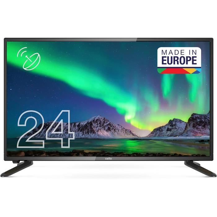 C2420Sde Téléviseur Led Hd Ready De 24 Pouces Avec Triple Tuner Dvbt2 ...