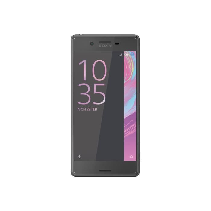 Smartphone Sony XPERIA X F5121 - 4G LTE - 32 Go - Noir - Android 6.0 ...