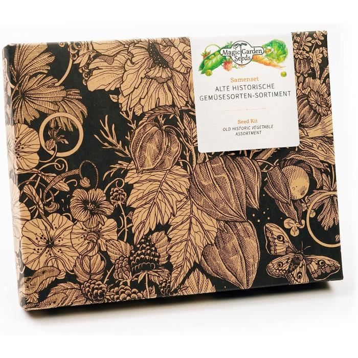 Légumes rares et historiques - kit cadeau de graines avec 8 variétés36 ...