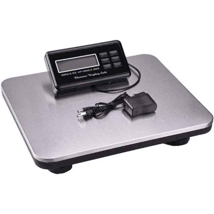 Balance électronique professionnelle TRAHOO - 300kg - Précision 0,1kg ...