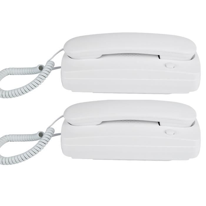 Interphone audio bidirectionnel filaire - VBESTLIFE - Blanc - 200m de ...