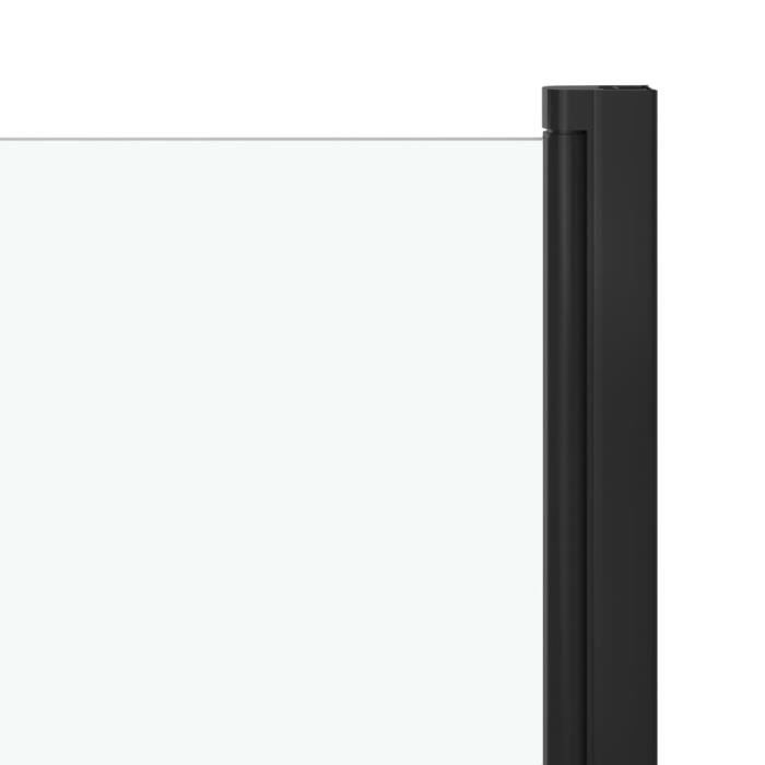 Zerodis Cabine de douche ESG 68x130 cm Noir RE388 - Cdiscount Bricolage