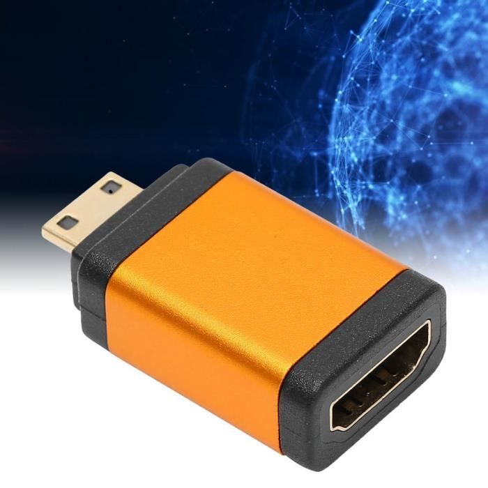 Mini interface multimédia HD adaptateur mâle à femelle 4kx2k pour ...