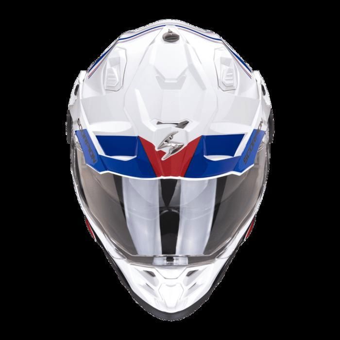 Casque moto intégral Scorpion ADF-9000 Air Desert ECE 22-06 - blanc ...