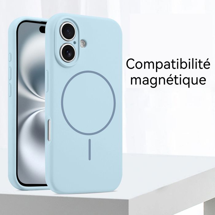 A Coque Pour iPhone 17 Coques de protection Aspiration magnétique ...
