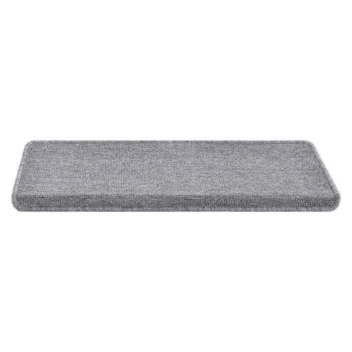 Lot de 15 marchettes d'escalier rectangulaires antidérpantes 65 x 24 cm ...