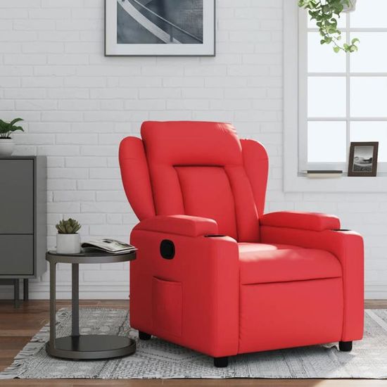 BONNIE®（Rouge）Fauteuil releveur - dossier inclinable/135 degrés - Rouge ...
