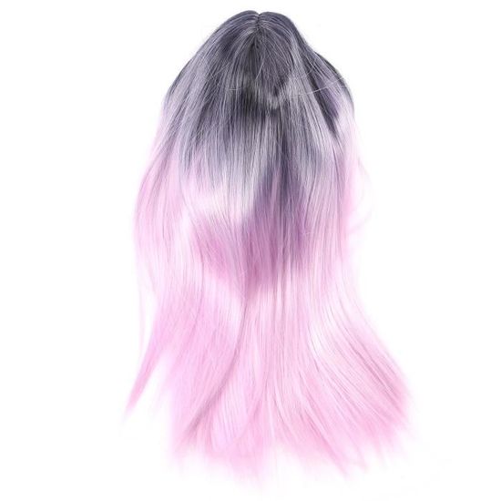 Perruques droites, perruques de cheveux longs résistant à la chaleur ...