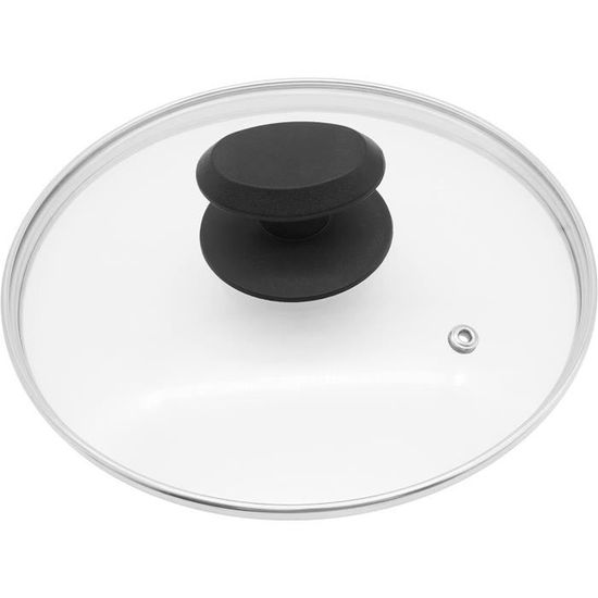 BF Couvercle de casserole en verre trempé (14 cm, 16 cm, 18 cm, 20 cm ...