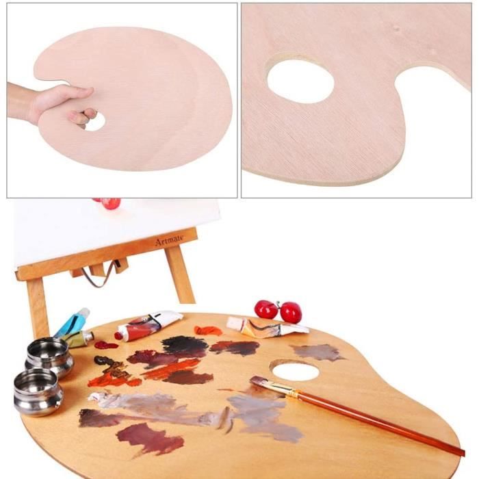 Palette de peinture d'artiste Palette d'artistes Palette de peinture de ...