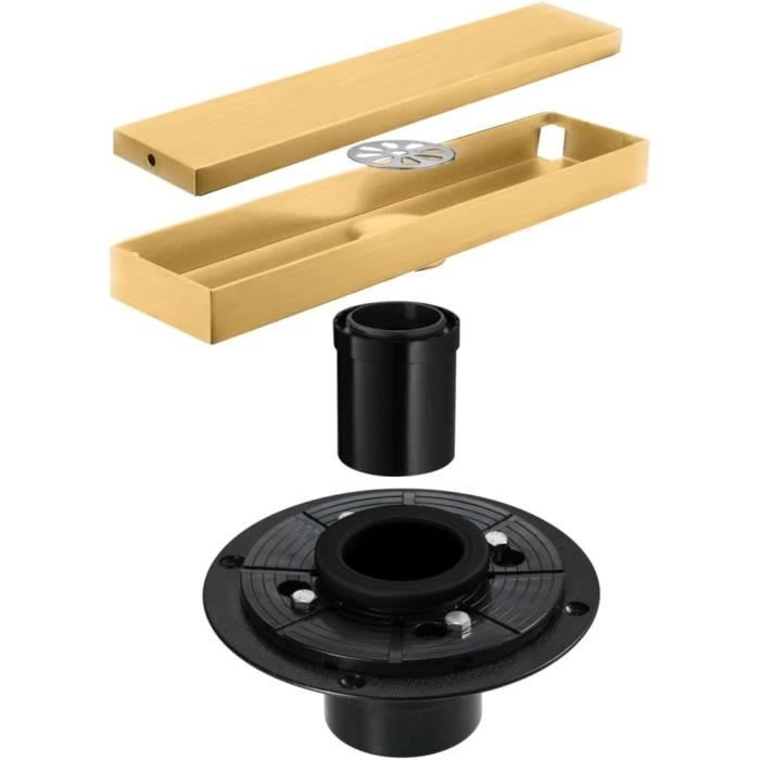 Siphon De Douche Linéaire, Siphon De Sol en Acier Inoxydable 304 De 30 ...