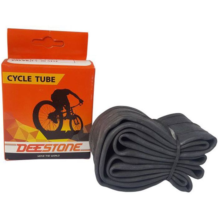 Chambre à air Deestone Presta 27.5 x 2.10-2.25 - Valve 51mm - VTT Adulte - Noir - Cdiscount Sport