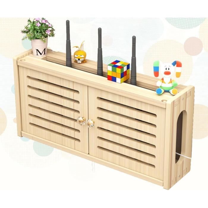 Support Pour Tv Mural Avec Étagère Cache Cable Etagere Rangement Mural ...