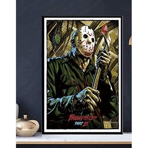 Toile Images Poster Et Imprimés Vendredi 13 Film D'Horreur Poster Jason ...