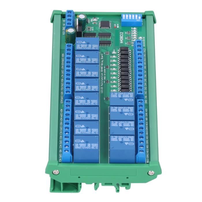 Cikonielf Module de relais RS485 Module de Relais 12 Entrées 12 Sorties ... Cikonielf Module de relais RS485 Module de Relais 12 Entrées 12 Sorties ...