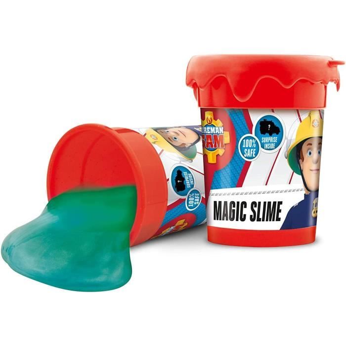 Jeu de slime - CRAZE - Magic Slime Fireman Sam - Vert - 150g d'argile ...
