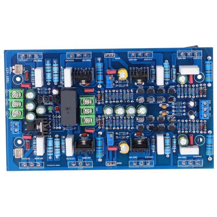 Module amplificateur de puissance 600W, carte ampli 2SA1943/2SC5200, son de qualité, petite ...