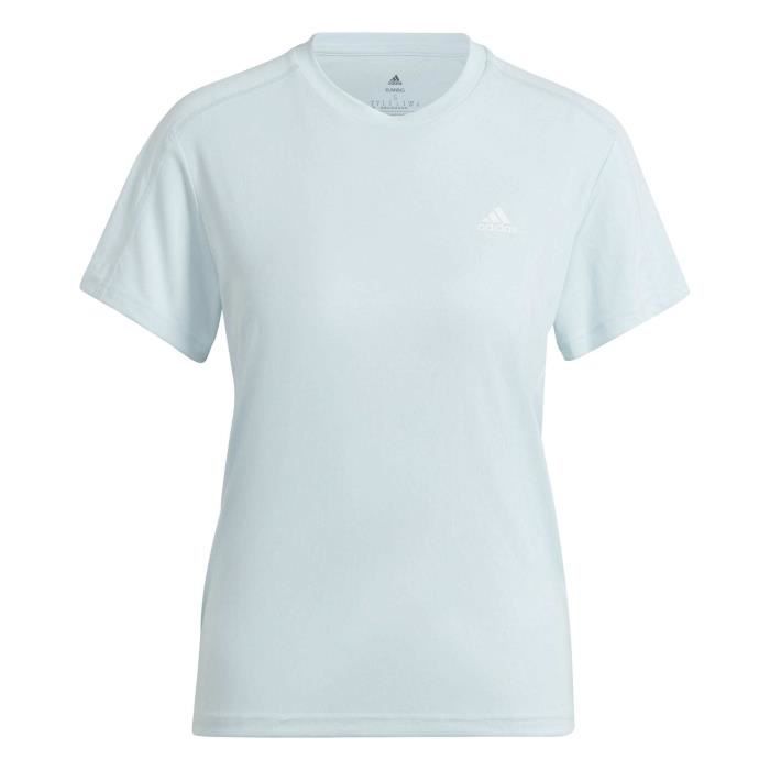 Maillot de course à pied pour femme adidas - blanc - taille L - Running - AEROREADY - Cdiscount ...