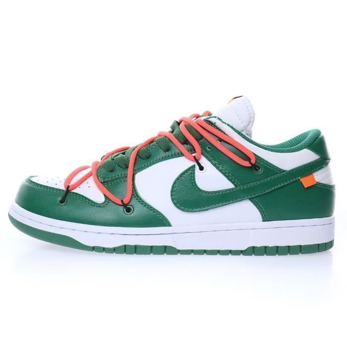 Basket DUNKs Low Leather Pine Green Femme et Homme Vert - Cdiscount ...