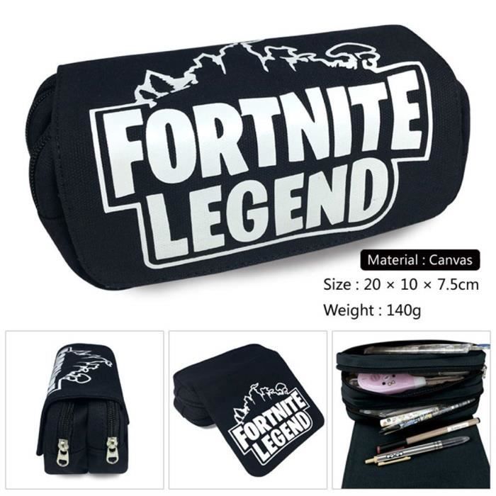 Fortnite Trousse,Fortnite Battle Royale Double-Layer Grande Capacité ...