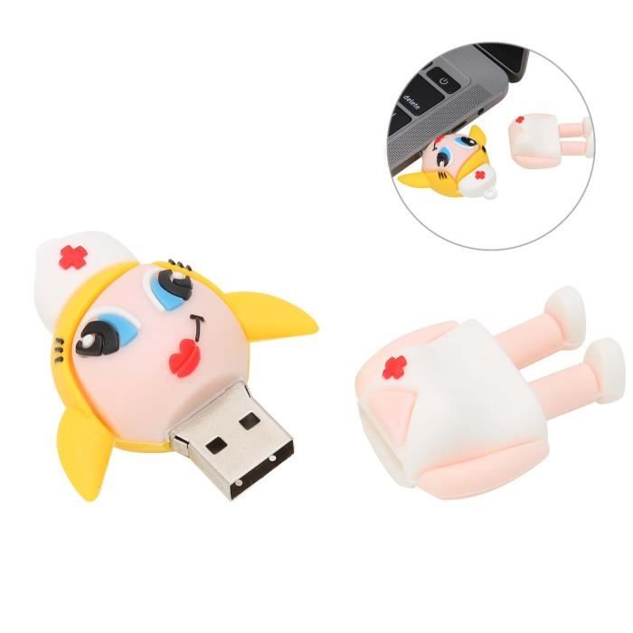 Clé USB - SALUTUYA - 64 Go - USB 2.0 - Compatible USB-A - Design Dessin ...