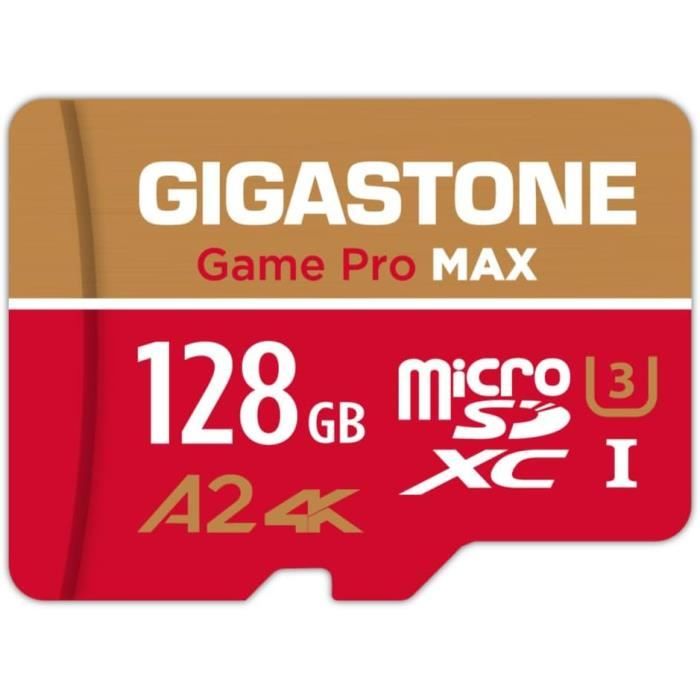 Ememorycards 128 Go U3 100 Mo-S Ultra Rapide Microsd Carte Mémoire Pour ...