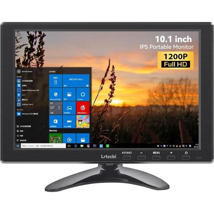 Écran Portable 10,1 Pouces - Petit Écran Hdmi Ips Full Hd 1920 X 1200 ...