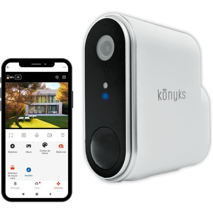 Camini Air | Caméra De Surveillance Extérieure Sans Fil Wifi ...