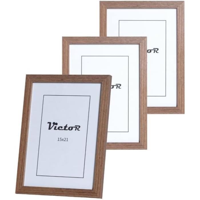 Cadre Photo Klee Set De 3-15X21 Cm (A5) En Marron - Cadre Photo Moderne ...